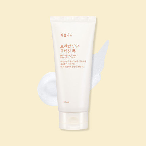 Shingmulnara White Rice Bright Cleansing Foam 150ml – Lux+You Korean ...