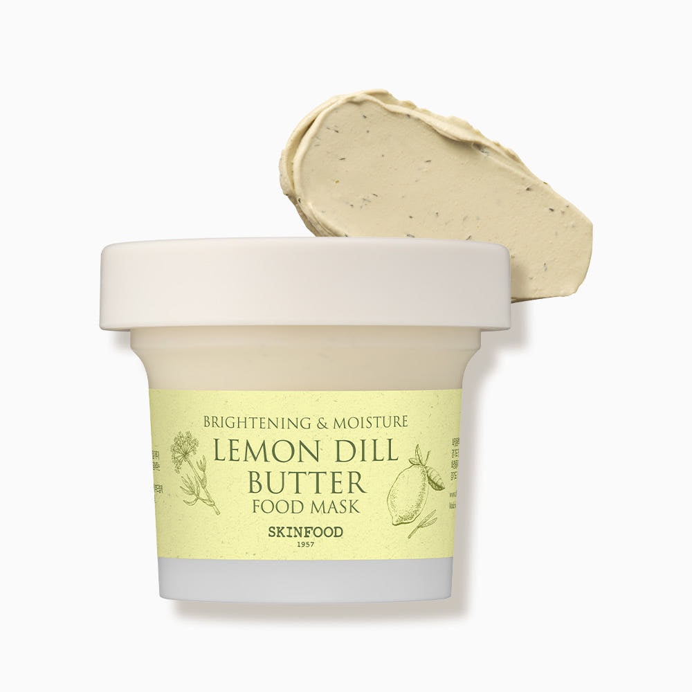 SKINFOOD Lemon Dill Butter Food Mask 120g – Lux+You Korean Beauty Co.